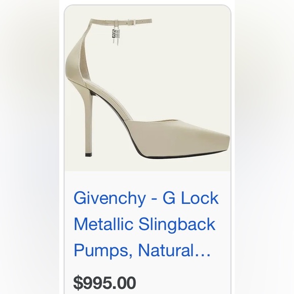 Givenchy | Shoes | Brand New Authentic Givenchy G Lock Leather Pumps | Poshmark